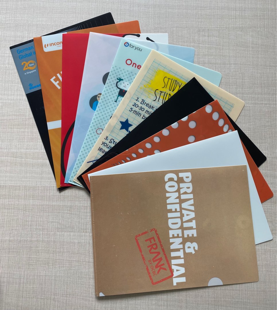 L-shape files, Hobbies & Toys, Stationery & Craft, Stationery & School ...