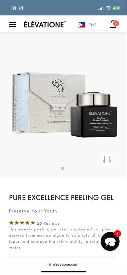 ÉLÉVATIONE peeling cream, Beauty & Personal Care, Face, Face Care on ...