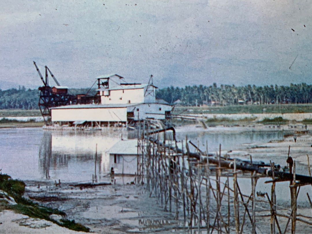 Malaya TIN DREDGE 1950 Postcard, Hobbies & Toys, Collectibles ...