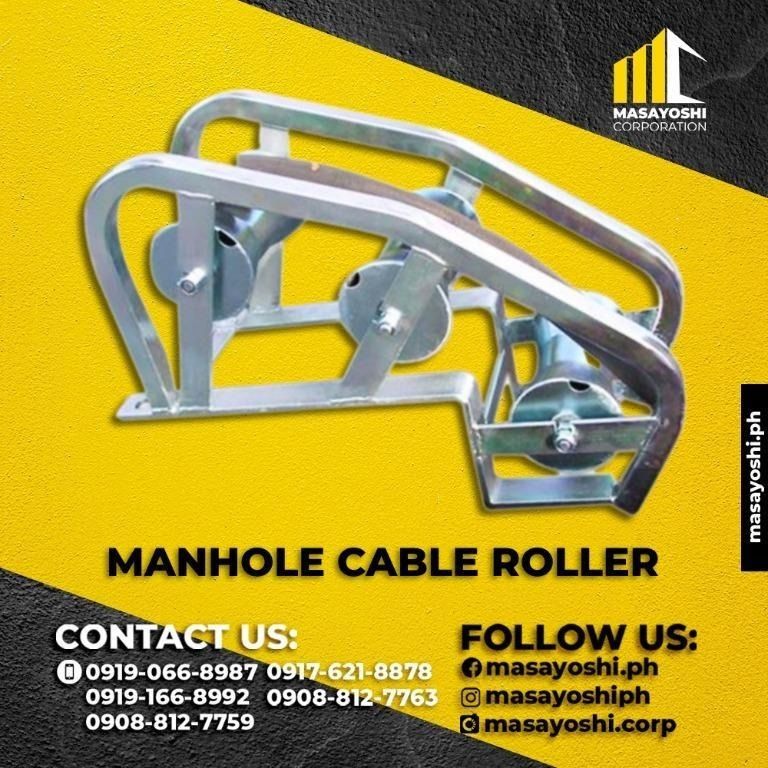 Manhole Cable Roller | Cable Roller | Cable Puller | Lifting Equipment ...
