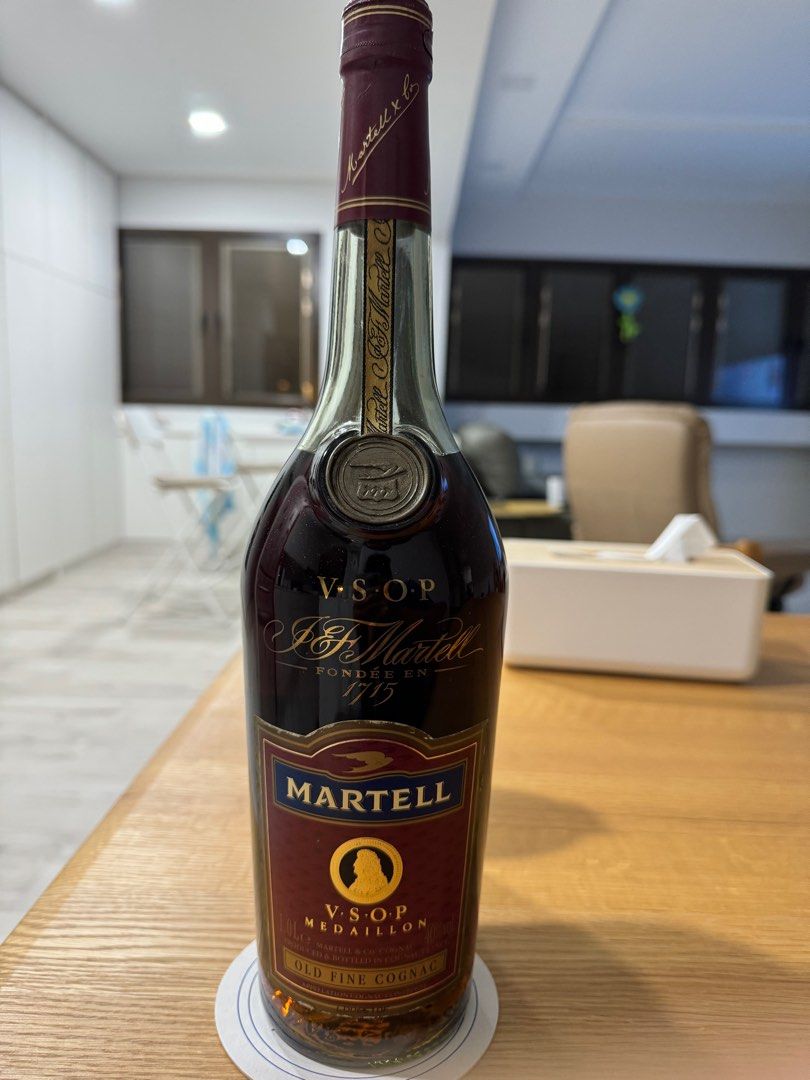 Martell Old Fine Cognac, Food & Drinks, Alcoholic Beverages on Carousell
