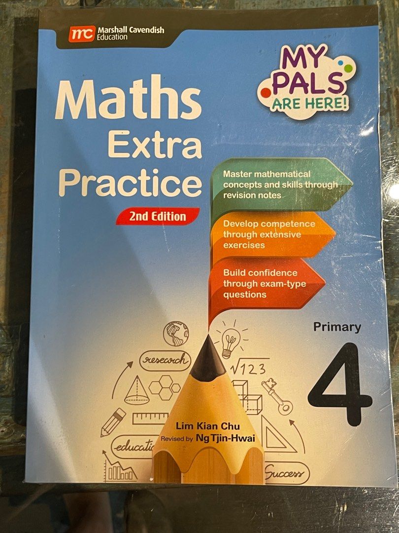 Math assessment book P4 Primary 4 My pals are here maths extra practice ...