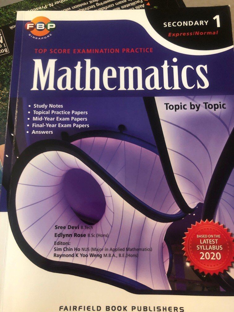 Math assessment book secondary 1, Hobbies & Toys, Books & Magazines, Assessment Books on Carousell