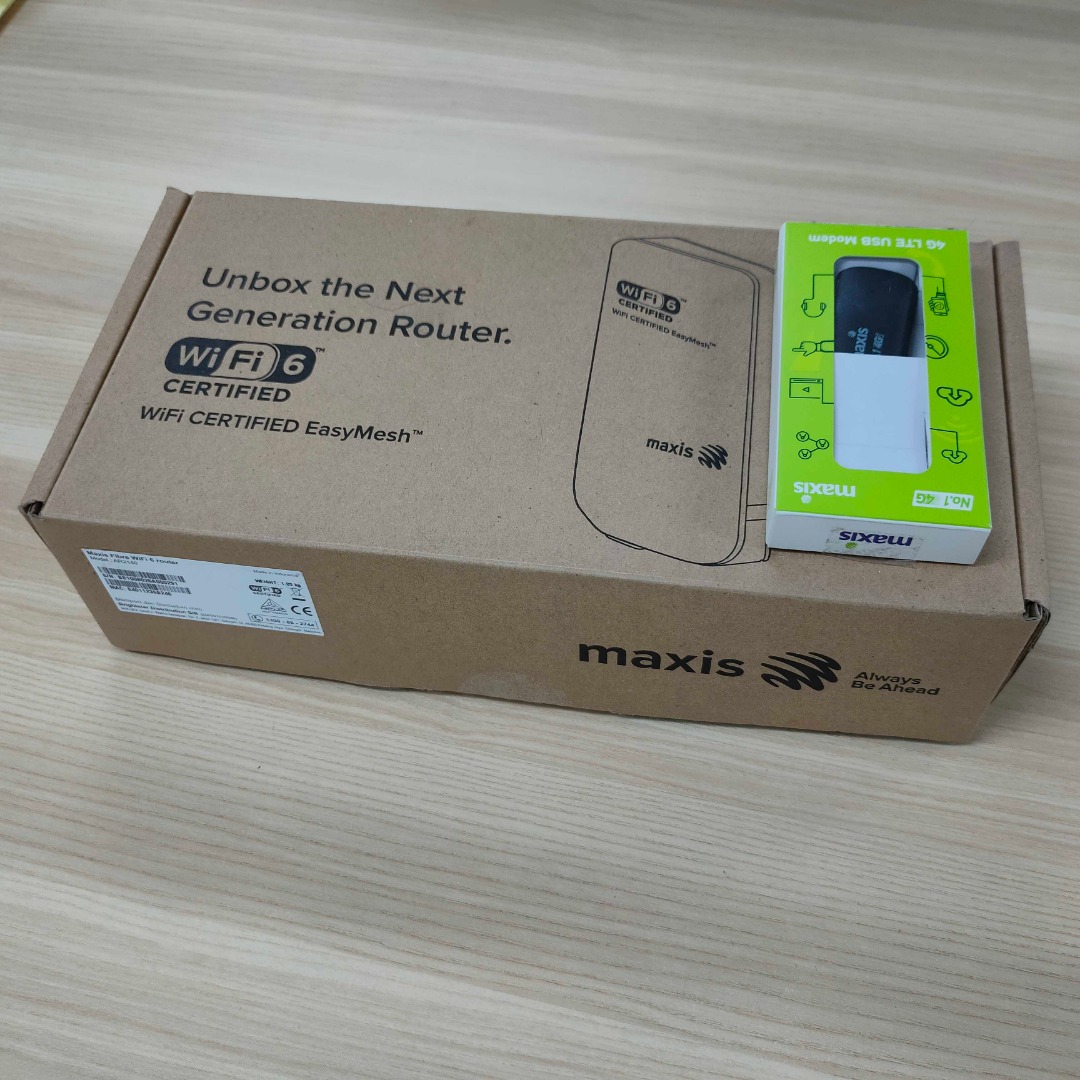 Maxis Wifi 6 router, Computers & Tech, Parts & Accessories, Networking ...