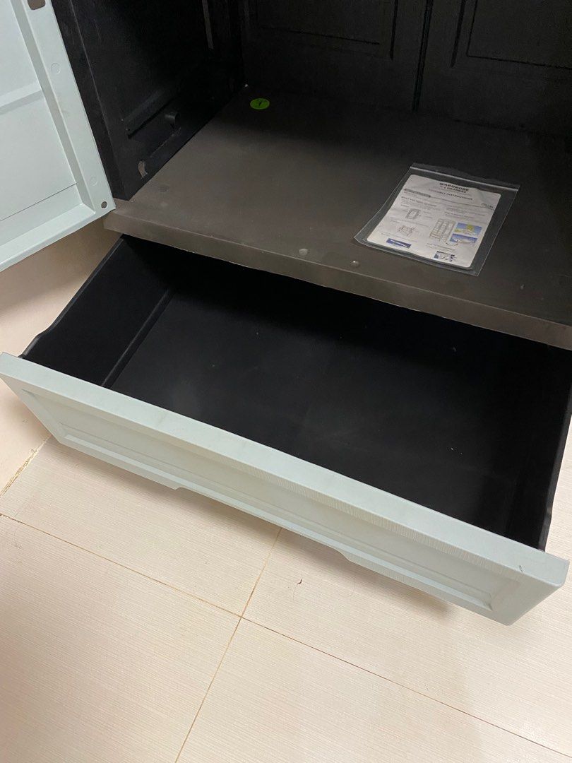 Megabox Wardrobe Cabinet w/ 2 drawer, Furniture & Home Living ...