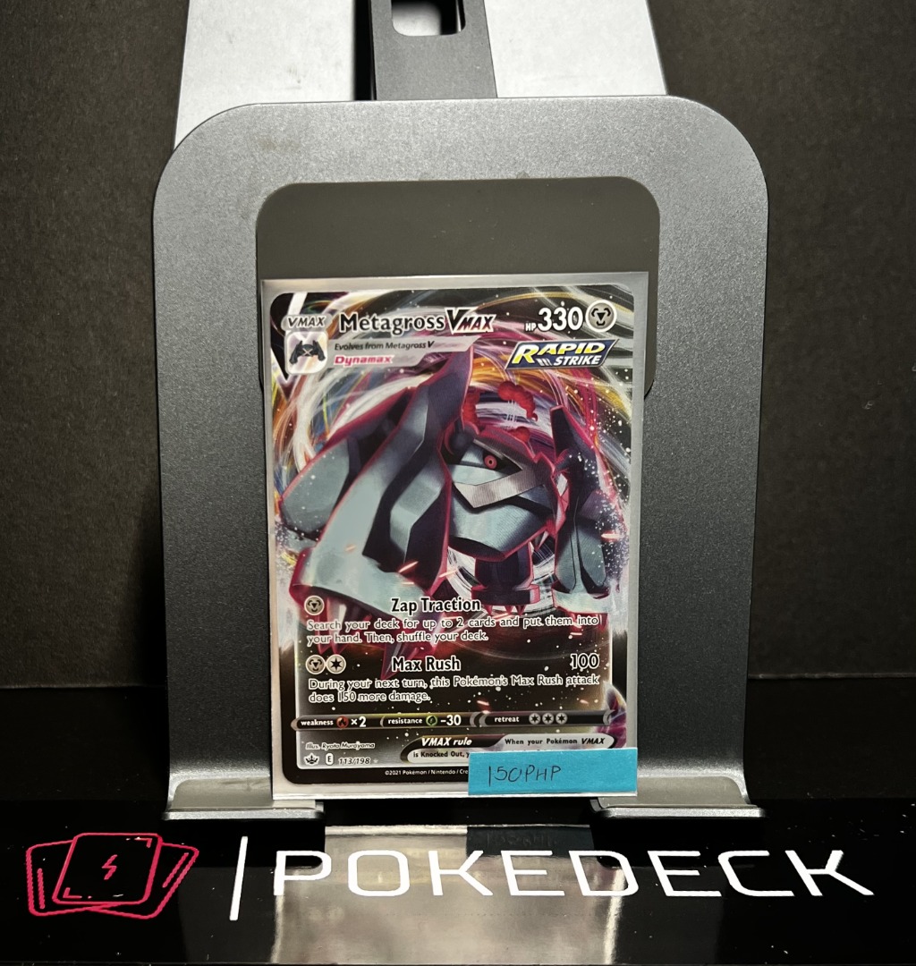 Metagross VMAX Mint Condition, Hobbies & Toys, Memorabilia ...