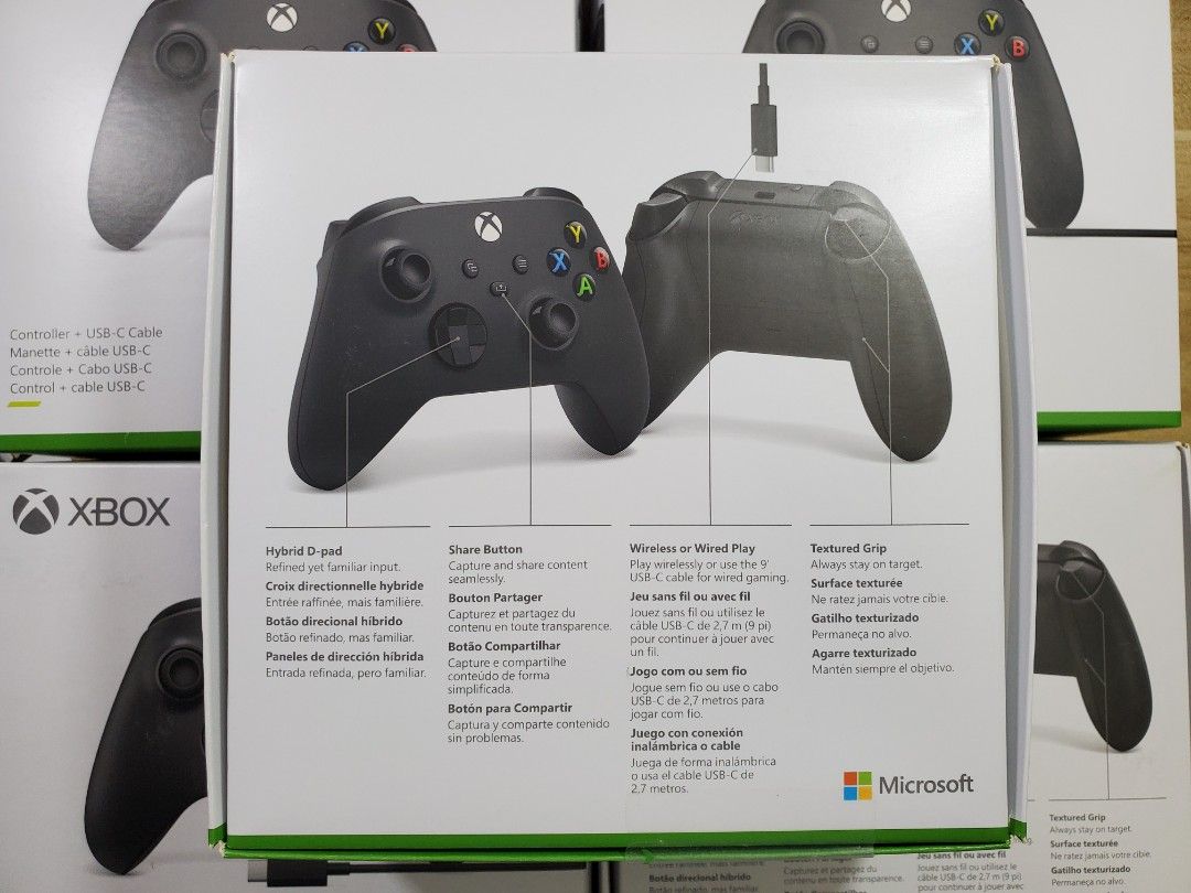 （大特價）Microsoft Xbox Controller 手制無線控制器+USB-C纜線數據線充電線 Xbox Series S/X ...