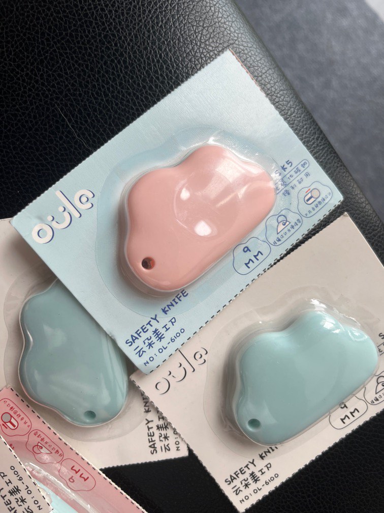 Mini pen knives. Pink and blue, Hobbies & Toys, Stationery & Craft ...