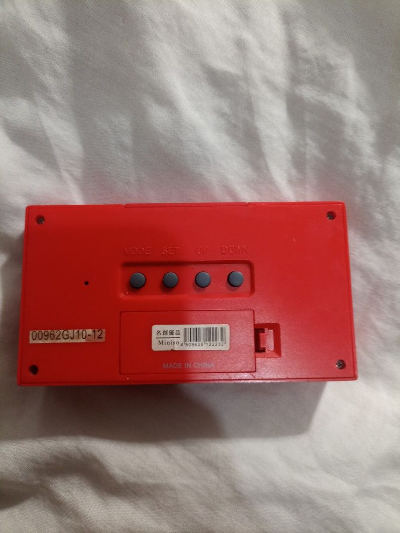 Miniso Alarm Clock, Furniture & Home Living, Home Decor, Clocks on ...