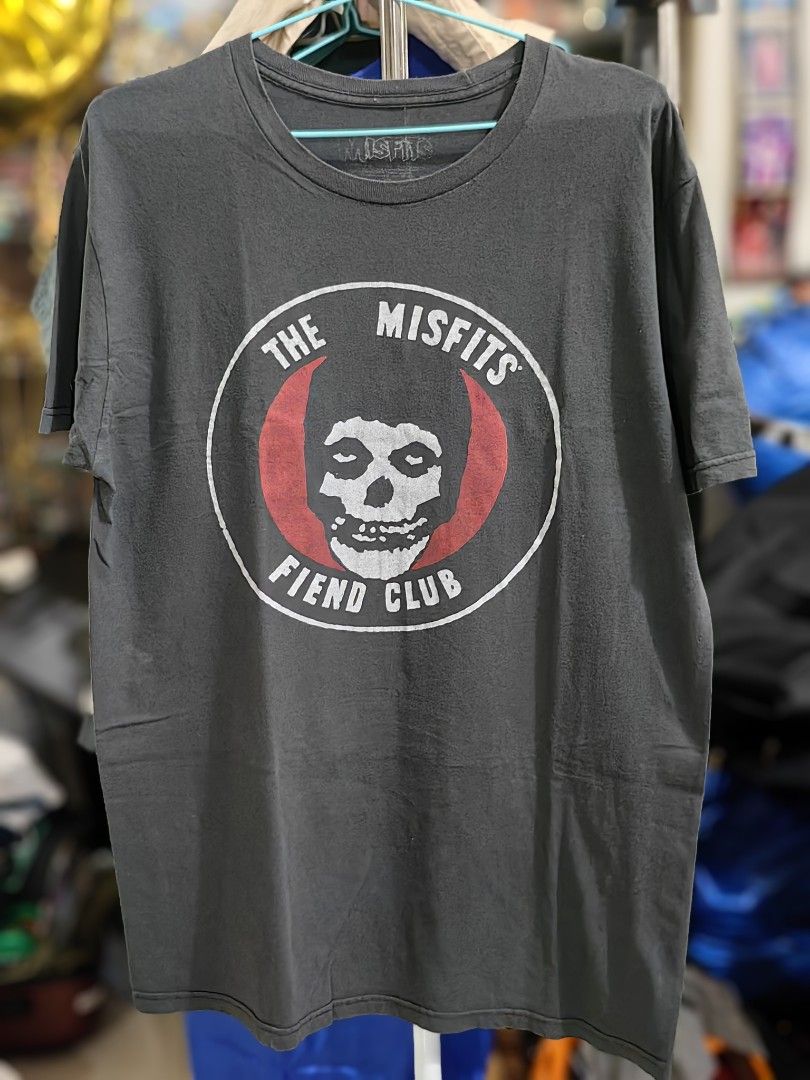 MISFITS Fiend Club T Shirt, Men's Fashion, Tops & Sets, Tshirts & Polo ...
