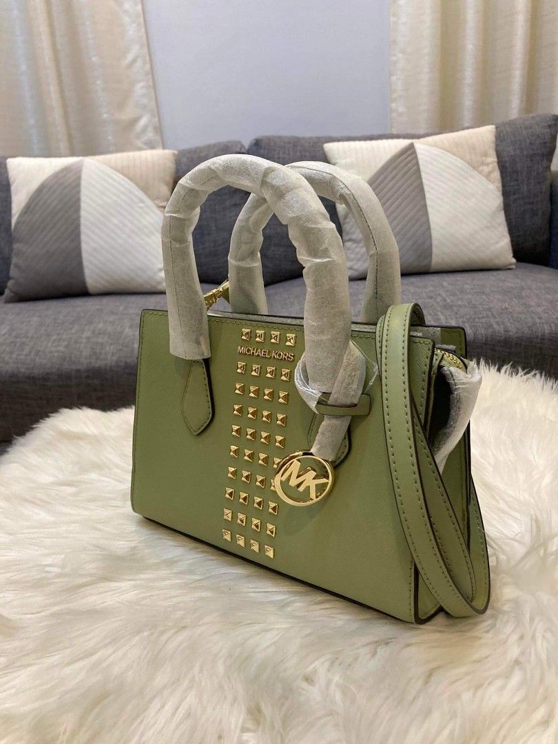 MK SHEILA Center Zip medium Satchel, Women's Fashion, Bags & Wallets ...