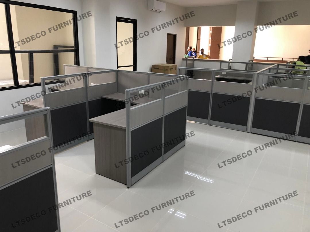 MODULAR PARTITION WORKSTATION CUBICLE OFFICE FURNITURE AND PARTITION ...