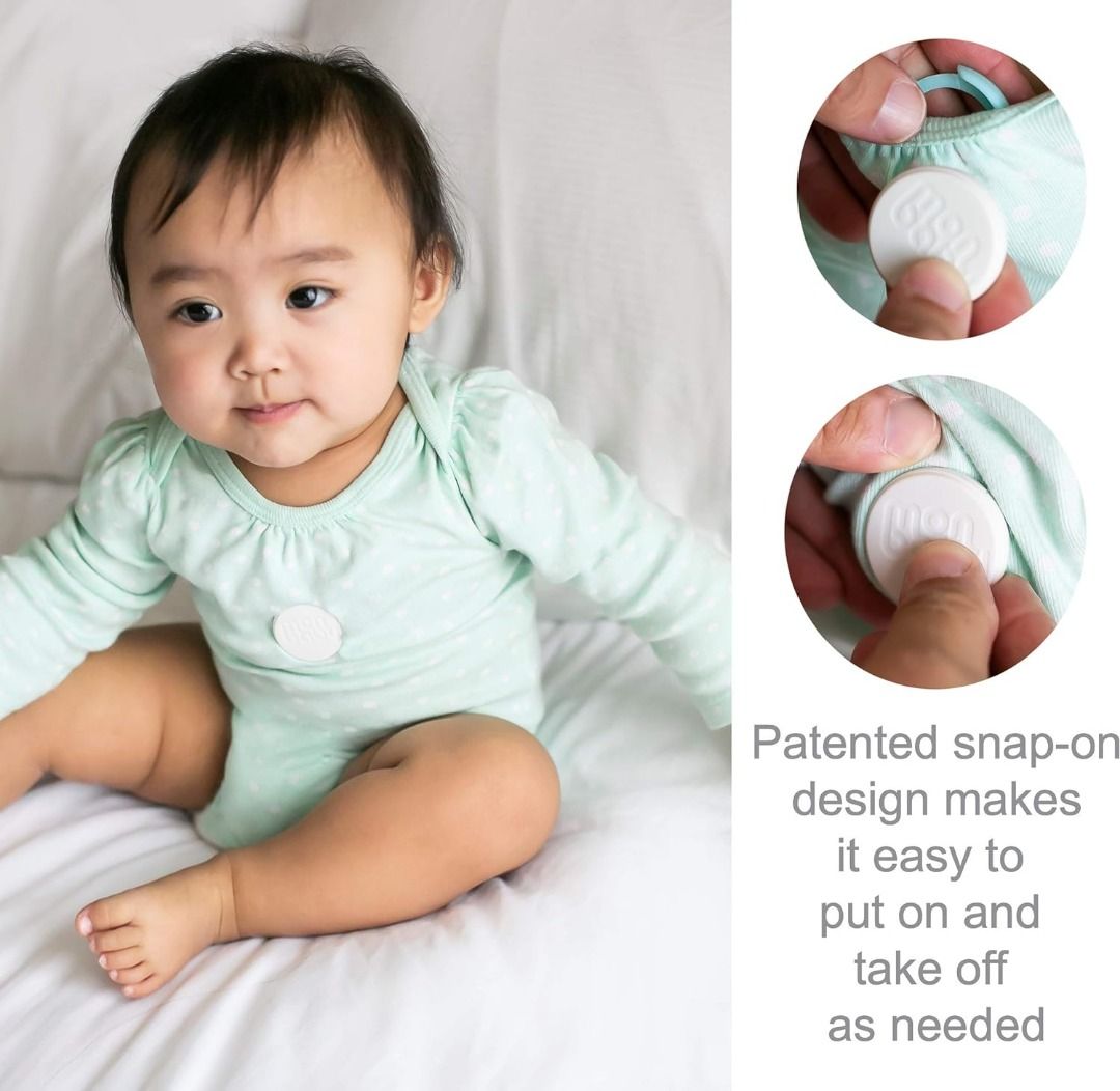 MonBaby Baby Breathing Monitor with Breathing, Rollover Movement and ...