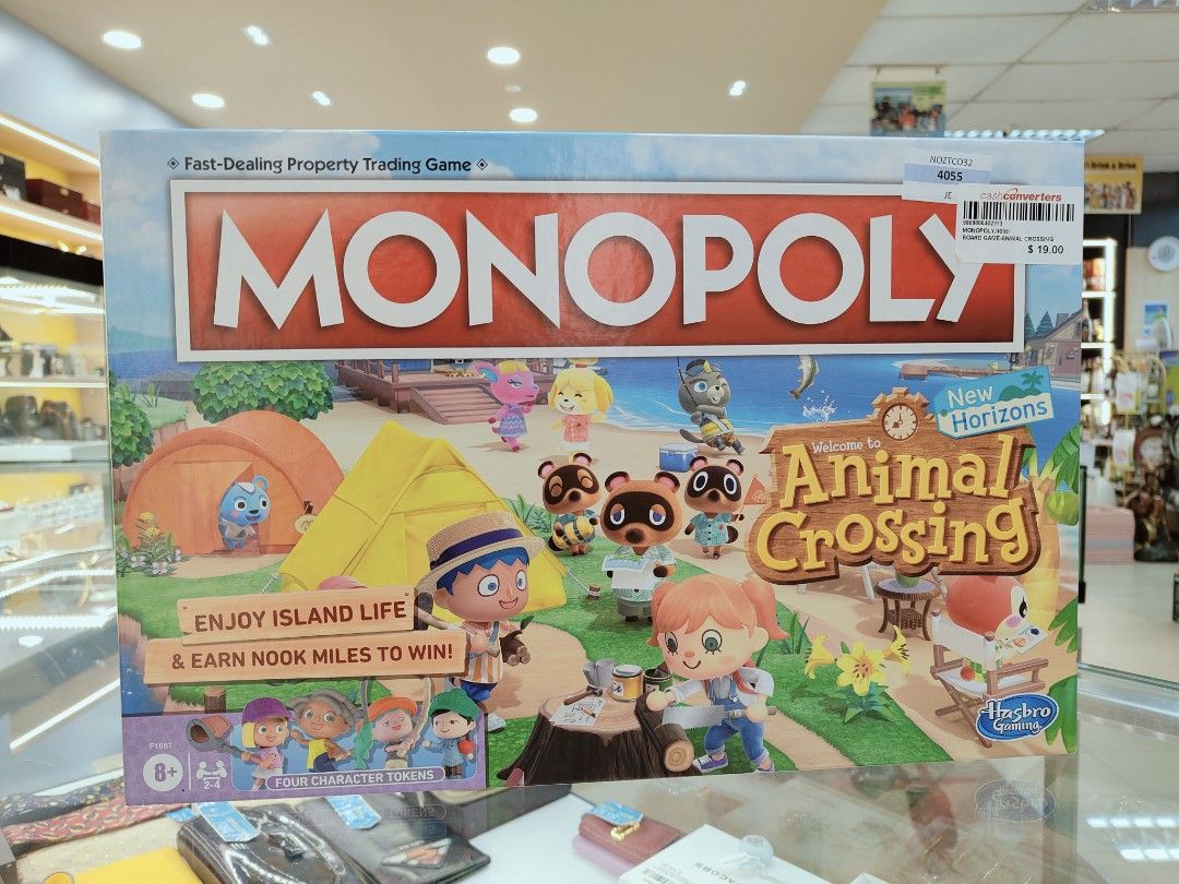 Monopoly Animal Crossing Board Game, Hobbies & Toys, Toys & Games on ...