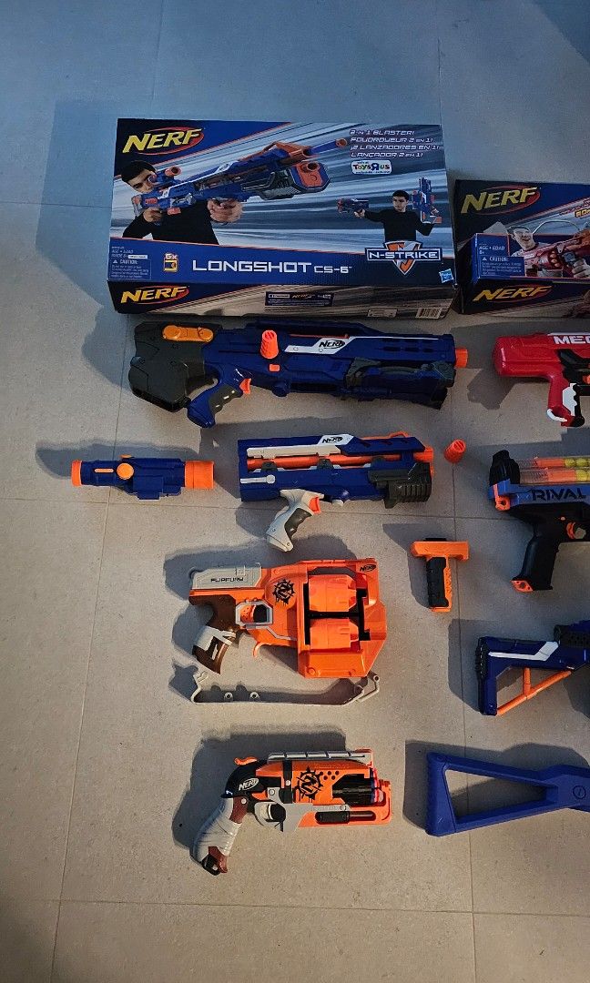 NERF Guns / Blaster mega bundle clearance sales, Hobbies & Toys, Toys ...