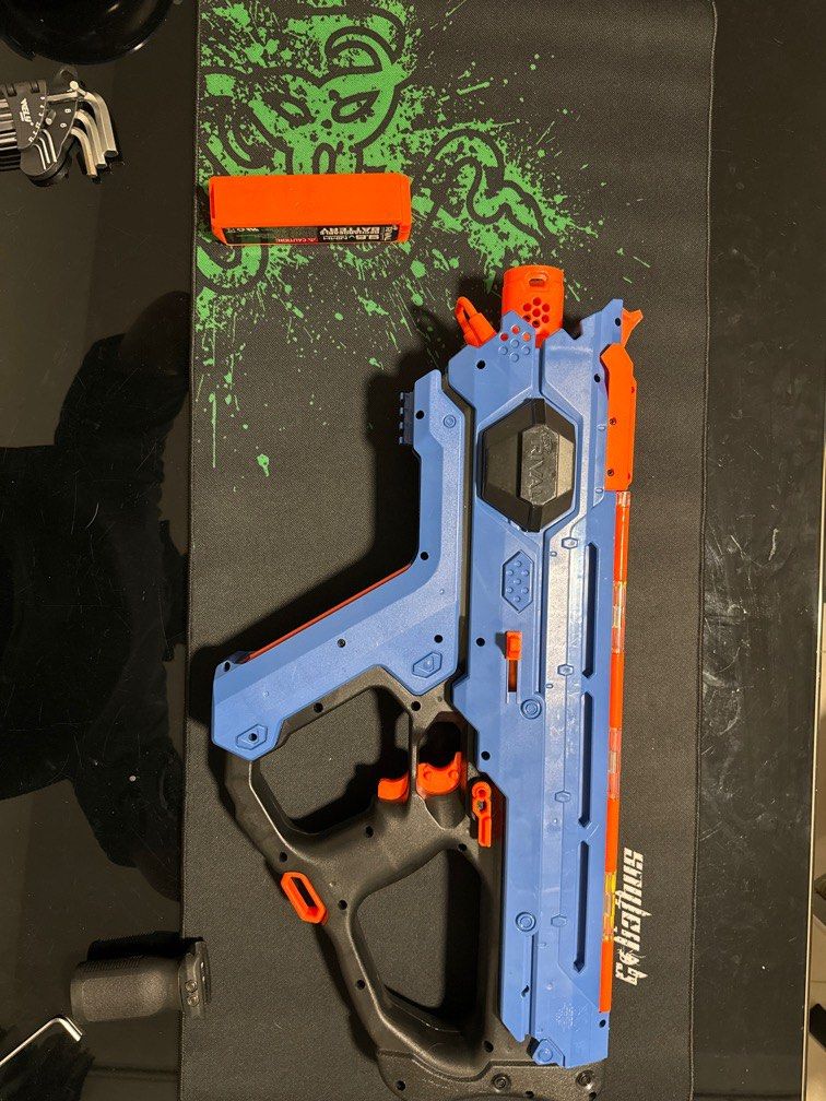 Nerf Rival Persues hopper fed flywheel for sale, Hobbies & Toys, Toys ...