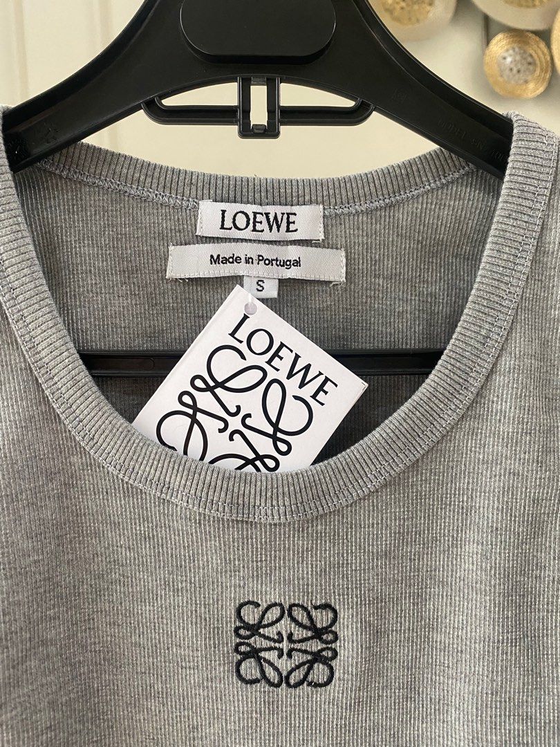 New Loewe tank with tag, Fesyen Wanita, Pakaian Wanita, Atasan di Carousell