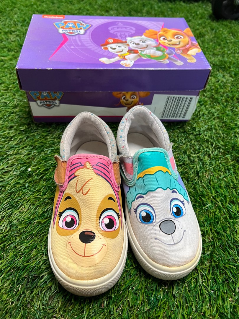 Nickelodeon Paw Patrol shoes with box, Bayi & Anak, Lainnya di Carousell