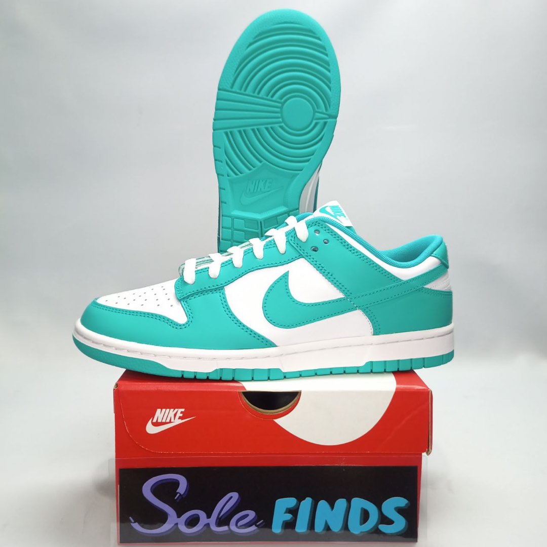 Nike Dunk Low Retro White Clear Jade size 8.5, 9, 9.5, 10, 11 US, Men's ...