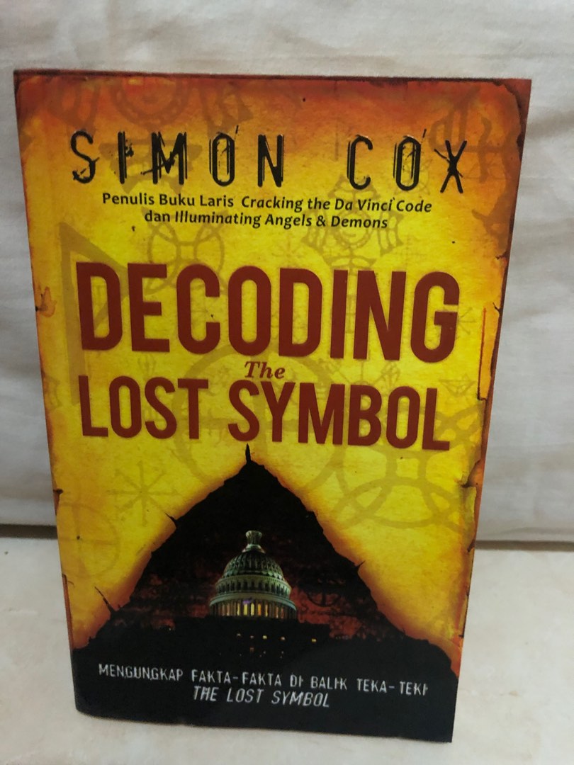 Novel Decoding The Lost Symbol, Buku & Alat Tulis, Buku di Carousell