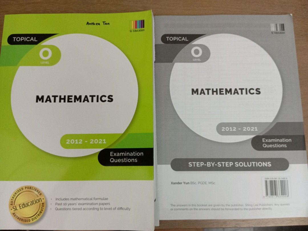O Level Mathematics Topical Exam Questions, Health & Nutrition, Medical ...