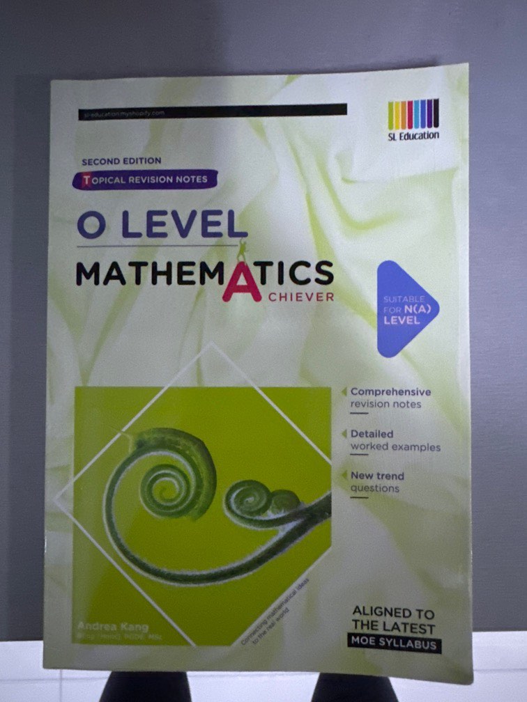 O level Mathematics topical revision notes (express/NA), Hobbies & Toys ...