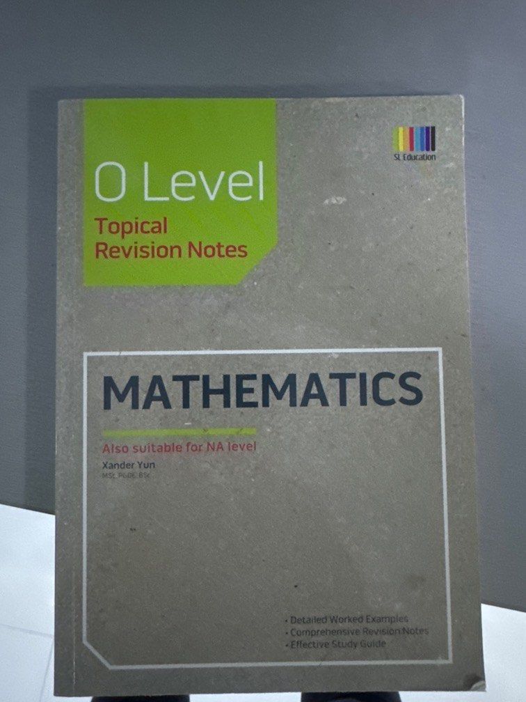 O Level Topical Revision Notes, Hobbies & Toys, Books & Magazines ...