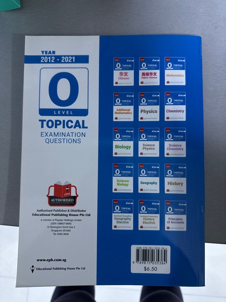 O levels Topical TYS science biology, Hobbies & Toys, Books & Magazines ...