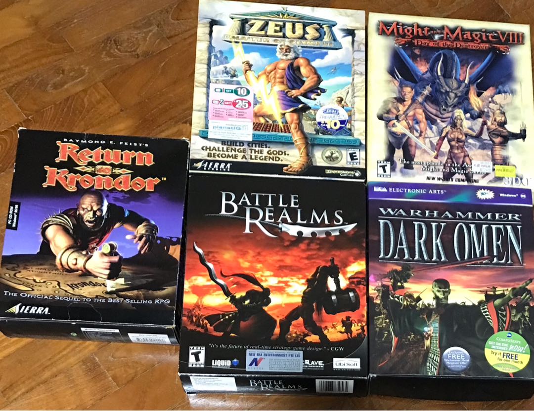 Old PC games, Video Gaming, Video Games, Others on Carousell