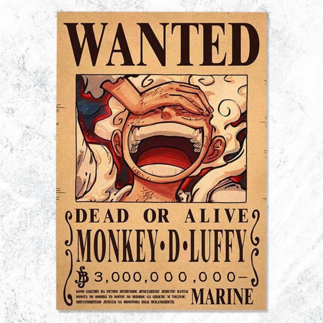 One Piece Poster, 28.5x42cm(A3 Paper Size), New Edition,One Piece ...