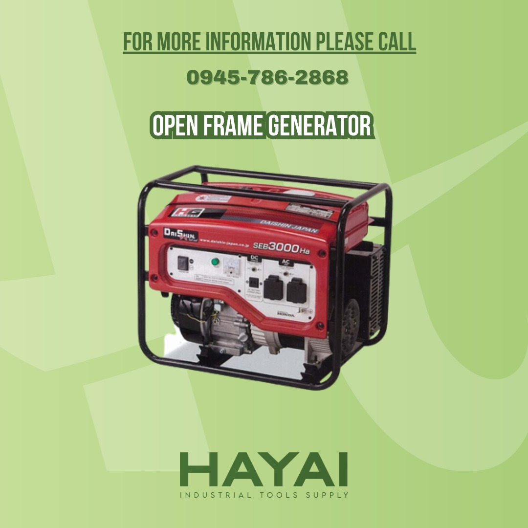 Open Frame Generator, Commercial & Industrial, Industrial Equipment on ...