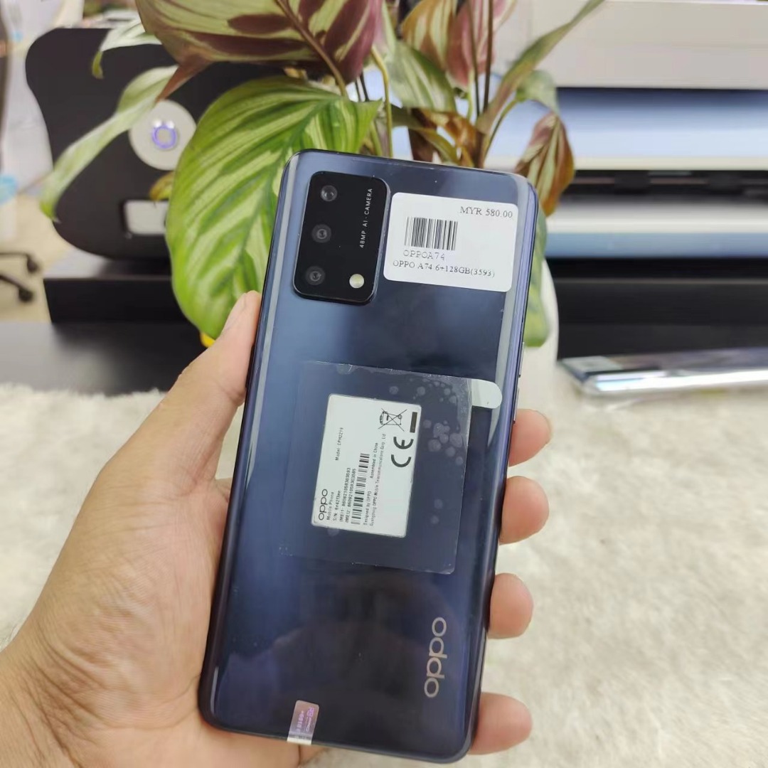 Oppo A74 Prism Black 128GB, Mobile Phones & Gadgets, Mobile Phones, Android Phones, OPPO on ...