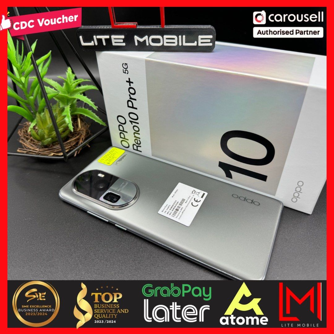 Oppo Reno 10 Pro+ Plus 5G 256GB Grey 256 GB, Mobile Phones & Gadgets ...