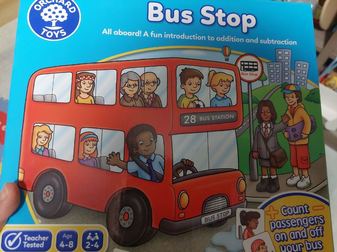 Orchard Toys Bus Stop board games, Hobbies & Toys, Toys & Games on ...