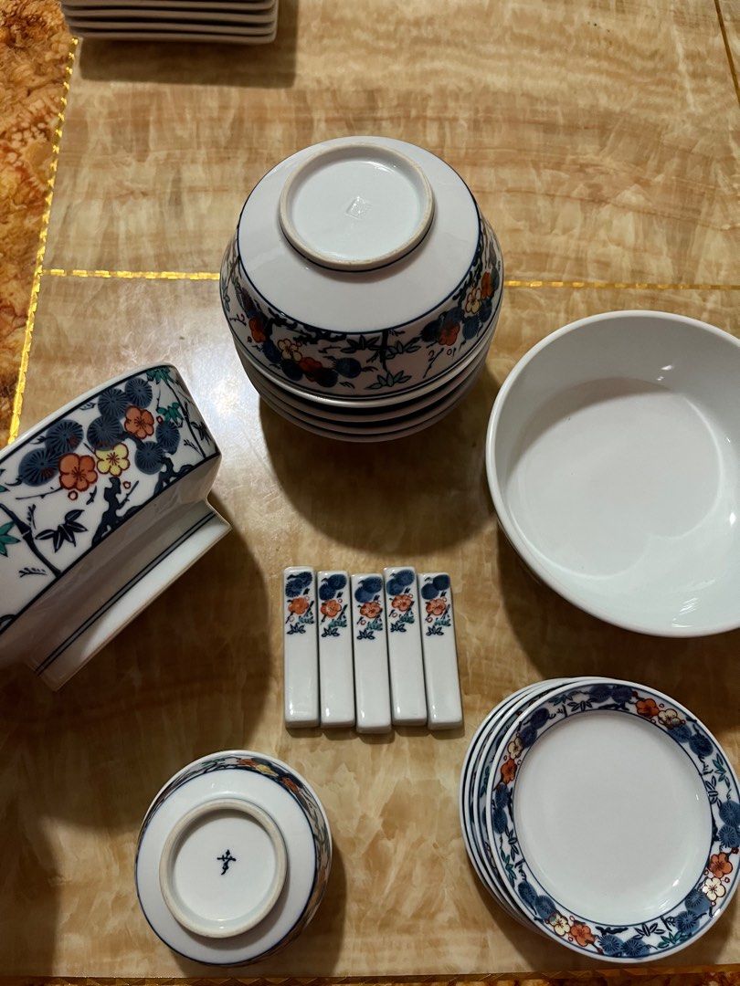 Oriental Complete Dinner Set, Furniture & Home Living, Kitchenware ...