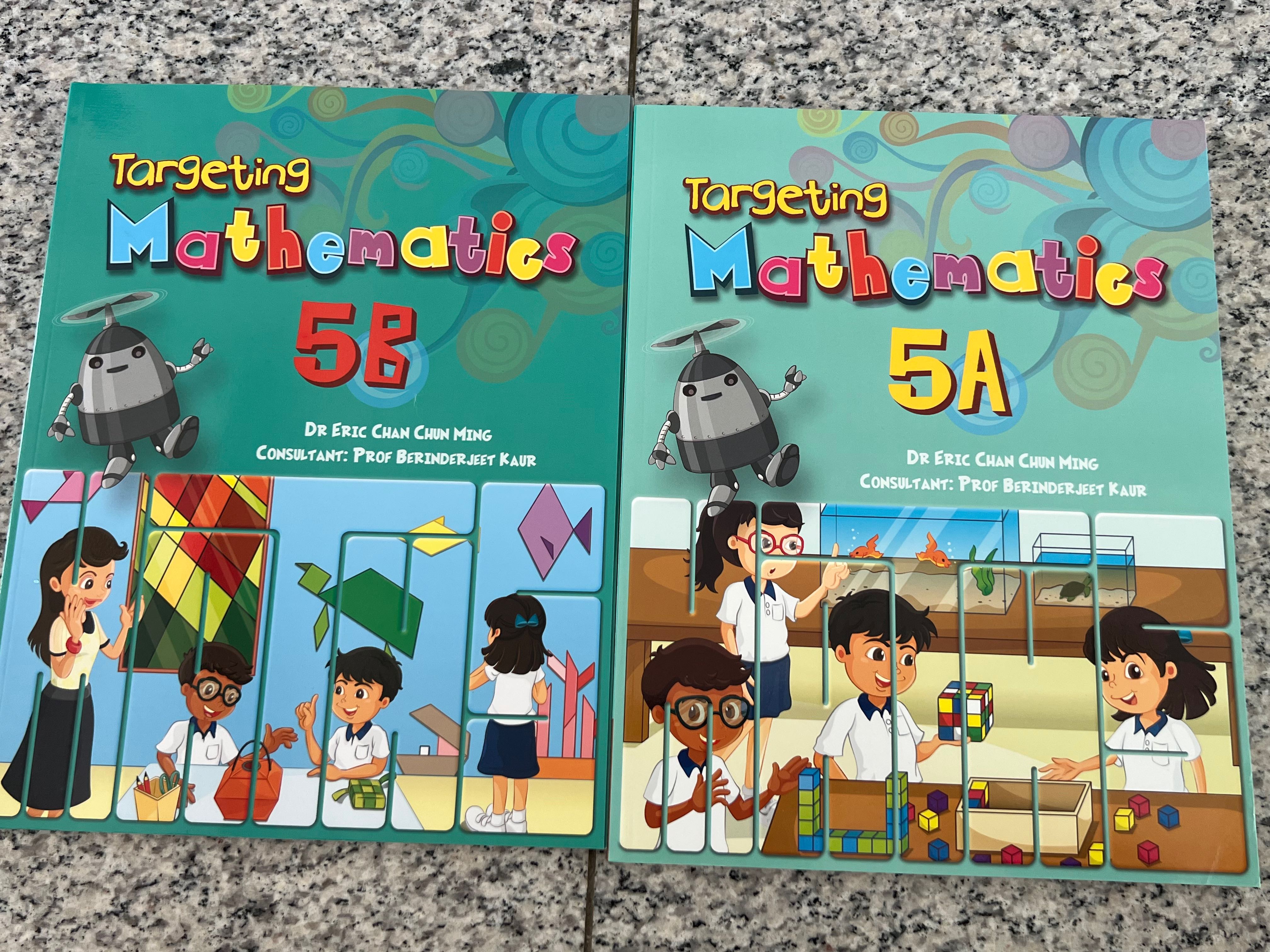 P5 Targeting Mathematics 5A and 5B, Hobbies & Toys, Books & Magazines ...