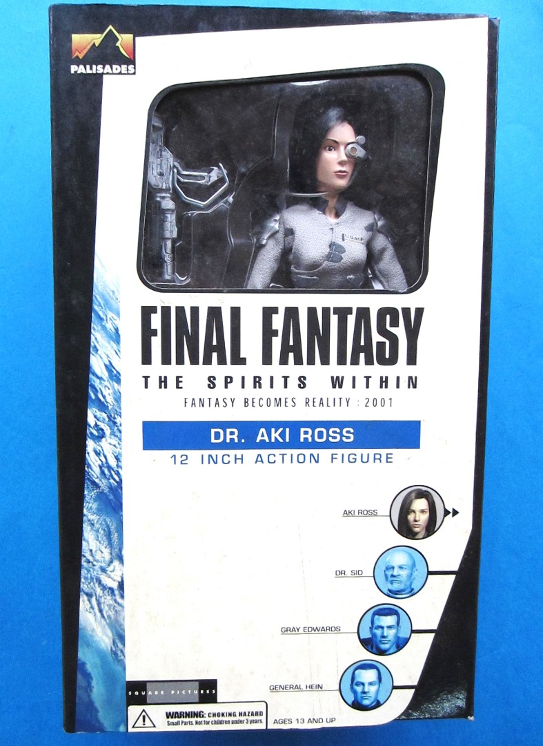 Palisades Final Fantasy: The Spirits Within 2001 太空戰士/最終幻想：滅絕光年1/6 亞紀 ...