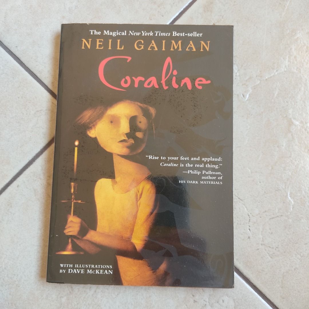 PAPERBACK - Coraline by Neil Gaiman, Hobbies & Toys, Books & Magazines ...