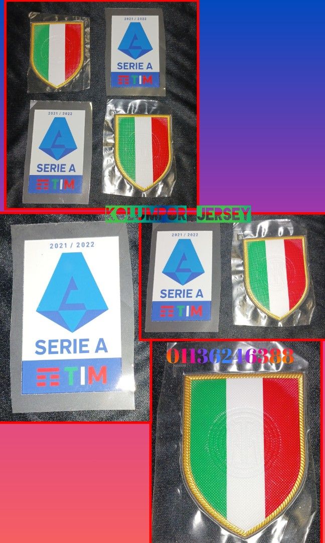 Patch Scudetto & SeriA 2021/22, Sports Equipment, Other Sports ...