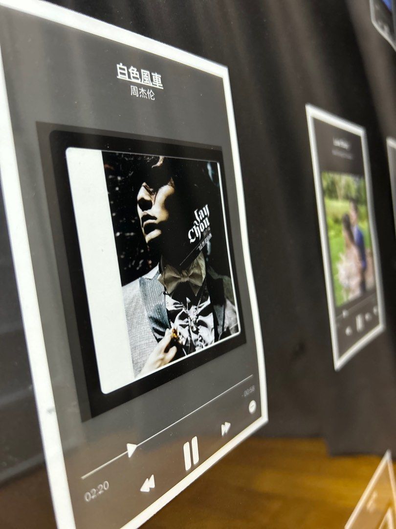 Personalized NFC Spotify Photo Board, Hobbies & Toys, Stationery ...