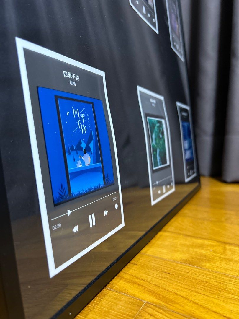 Personalized NFC Spotify Photo Board, Hobbies & Toys, Stationery & Craft, Handmade Craft on ...