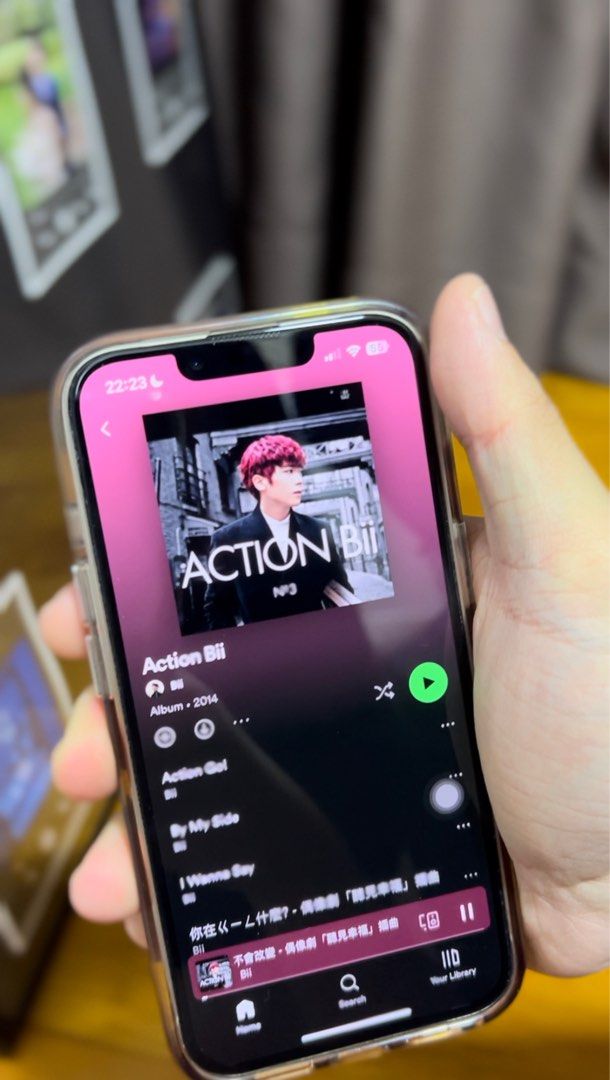 Personalized NFC Spotify Photo Board, Hobbies & Toys, Stationery ...