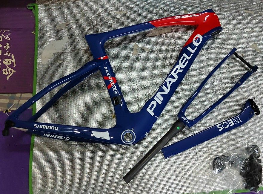 Pinarello Dogma F team Ineos Grenadier frame set, Sports Equipment ...