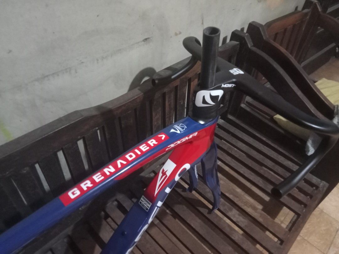 Pinarello Dogma F team Ineos Grenadier frame set, Sports Equipment ...