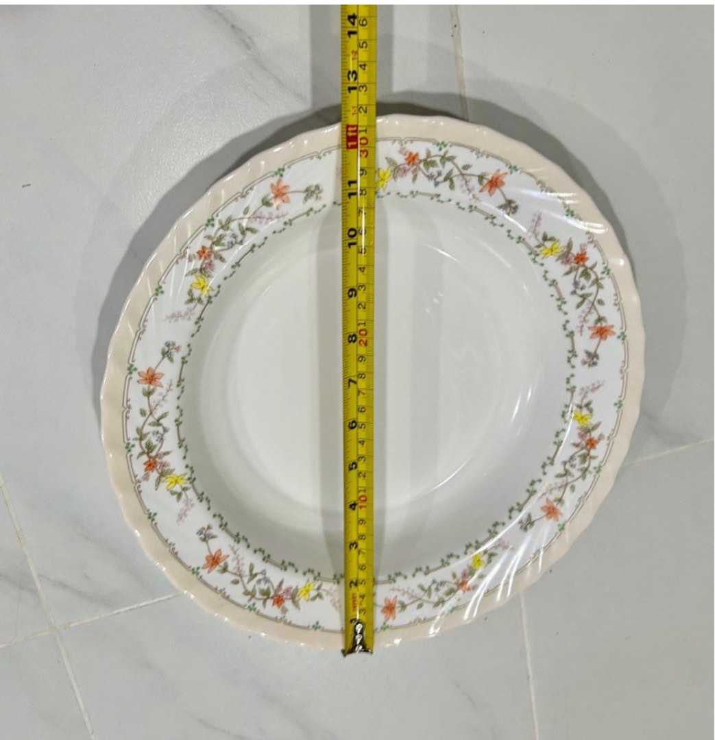 Pinggan 12 inci Arcopal France, Furniture & Home Living, Kitchenware ...