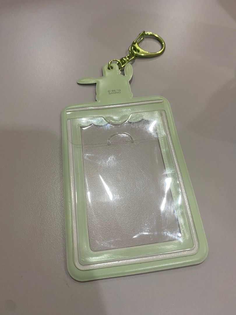Pochacco Green Cheki instax Photo Holder Sanrio Photo Case Portable Key ...