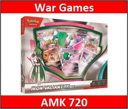 Pokemon Iron Valiant ex Box/Roaring Moon ex Box, Hobbies & Toys, Toys ...