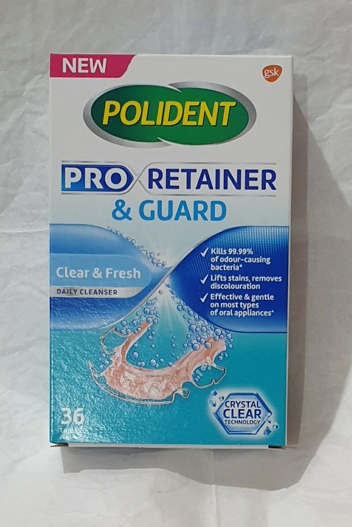 POLIDENT PRO RETAINER & GUARD, Health & Nutrition, Braces, Support ...