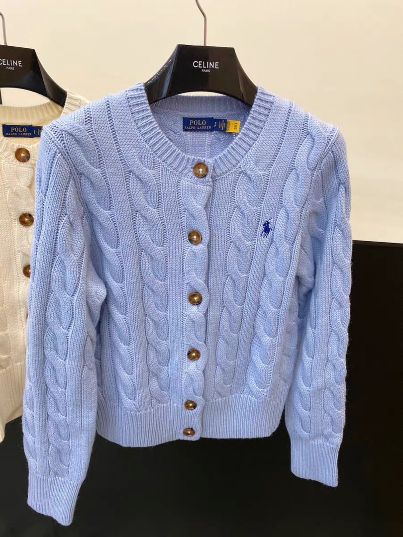 POLO Ralf Lauren knitting long sleeve, Women's Fashion, Tops ...