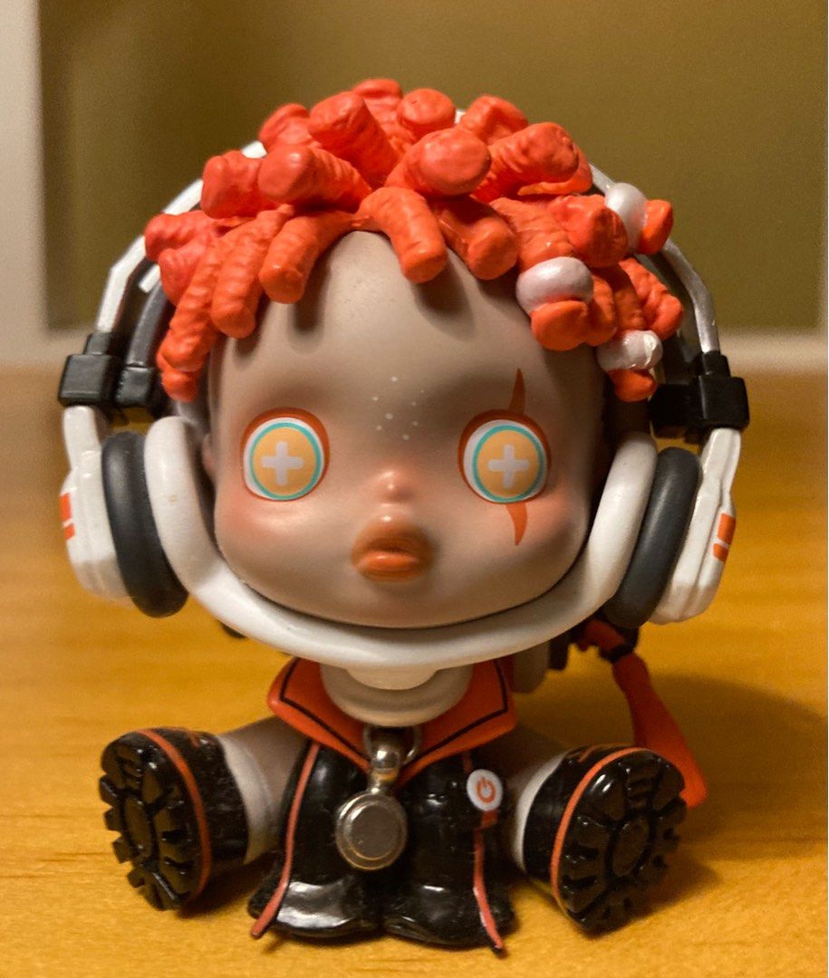POPMART skullpanda cyberpunk scroll delivery, Hobbies & Toys, Toys ...